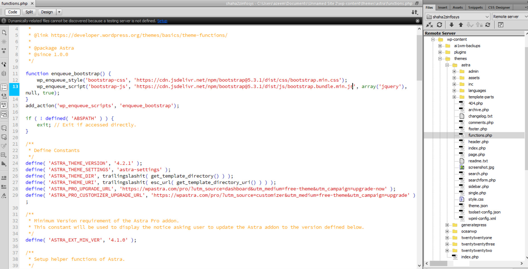 How To Use Bootstrap In Wordpress Shaha2zinfosys